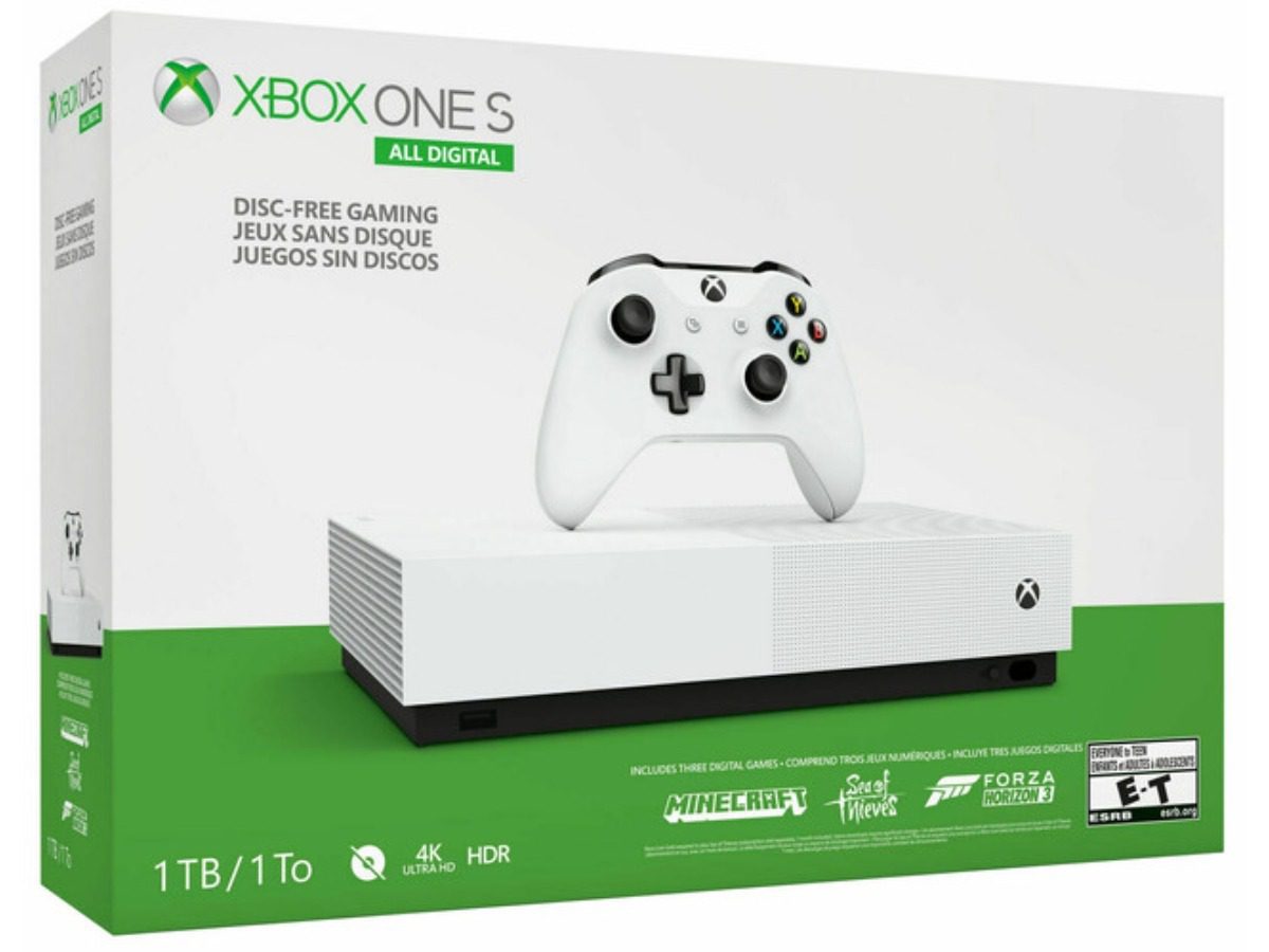 Microsoft Xbox One S 1TB All Digital Version gebraucht kaufen ...